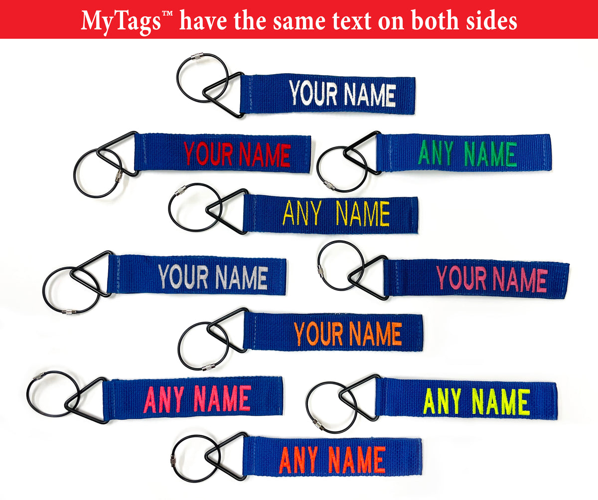 My Tags™ - Blue Tags – Tags For Bags